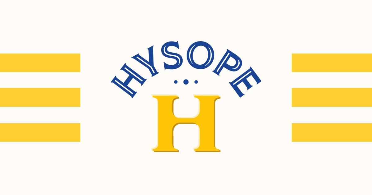 Hysope - Site Pro : Premium Mixers Français & Bio